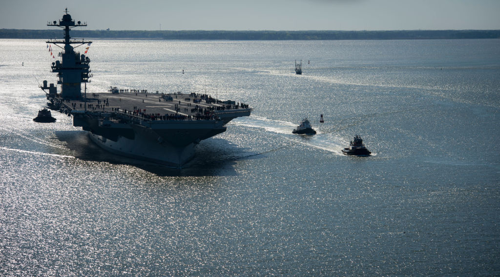 US Navy Deploys New Aircraft Carrier That Boasts New Technology ...